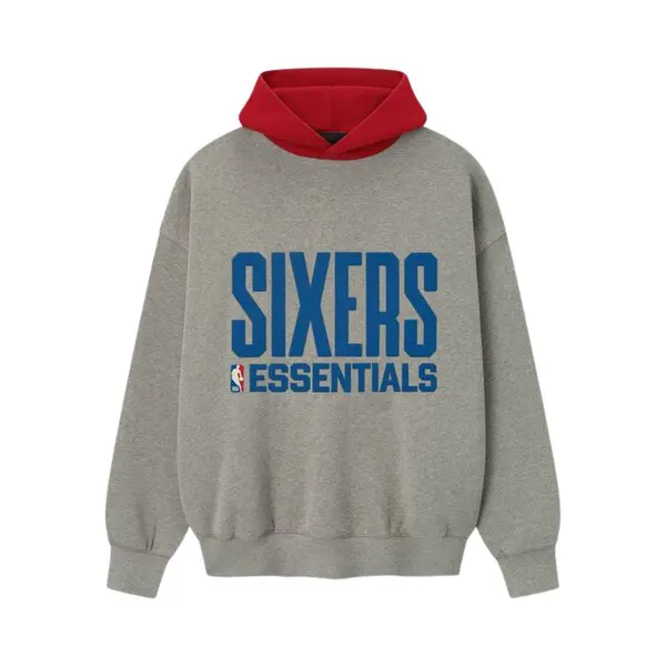 Fear Of God Sixers Sport Hoodie - Grey