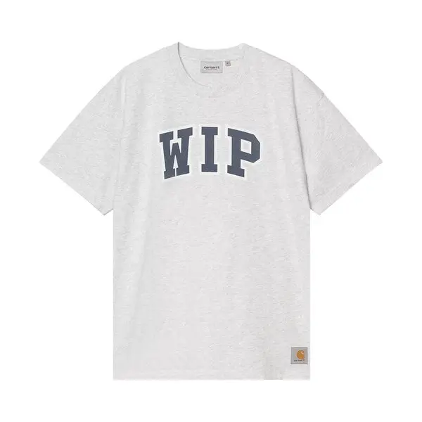 Carhartt Work In Progress Wip" Graphic T-shirt - Grey
