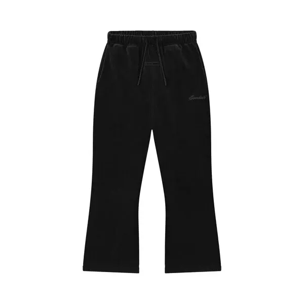 Fear Of God Velour Flare Sweatpant 'vintage - Black