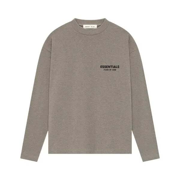 Fear Of God Classic Long Sleeve Tee - Grey