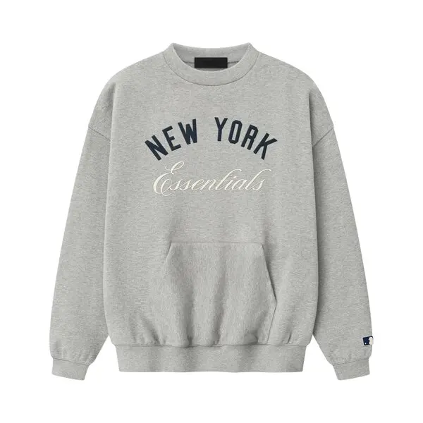 Fear Of God Yankees Sport Crewneck - Grey