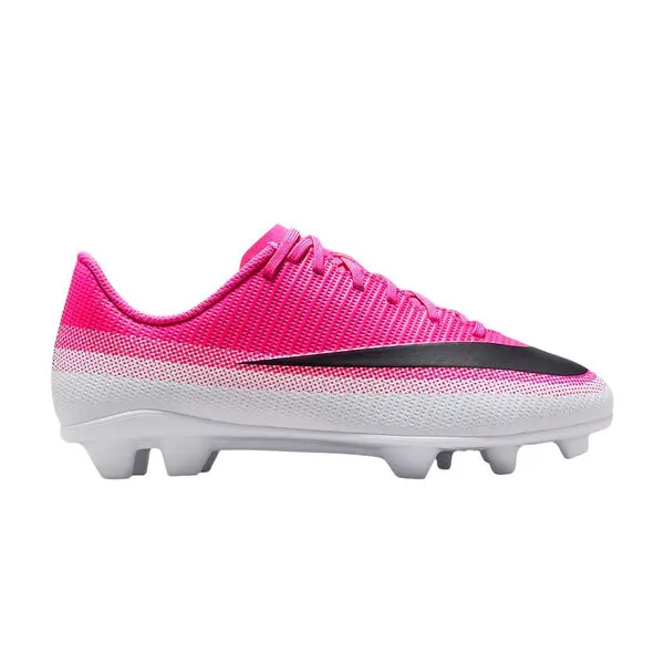 Nike Jr. Mercurial Vapor 17 Club Mg Gs Athletic Soccer Cleats - Pink