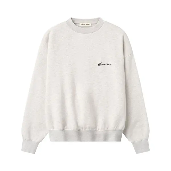 Fear Of God Signature Crewneck Sweatshirt - Cream