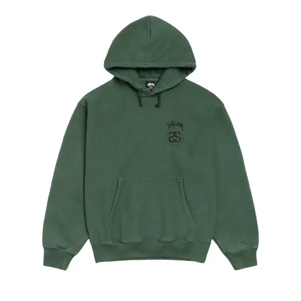 StÜssy Stock Link Pigment Dyed Hoodie