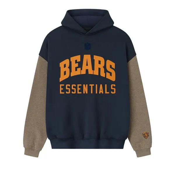Fear Of God Bears Sport Hoodie - Blue