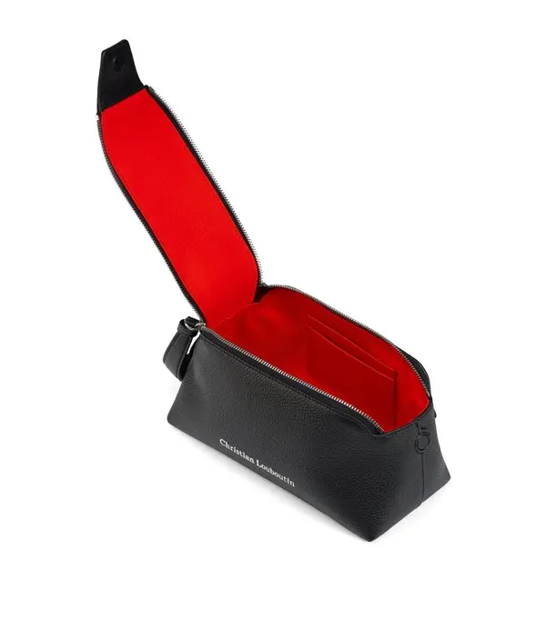 CHRISTIAN LOUBOUTIN Nostalgic Calfskin Travel Bag