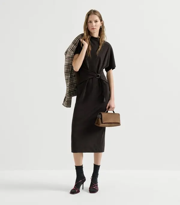 Brunello Cucinelli Leather Heeled Sandals