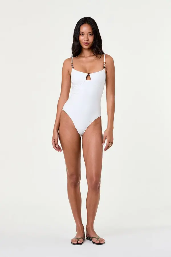 NICHOLAS Name One Piece Suit - Ivory