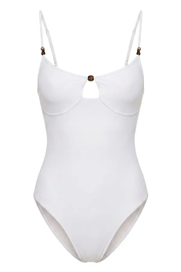 NICHOLAS Name One Piece Suit - Ivory