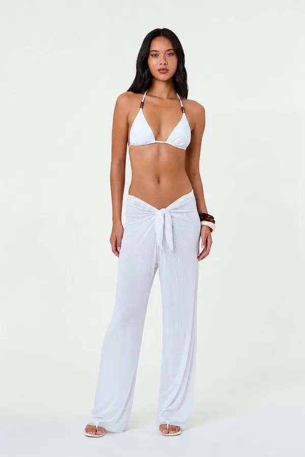 NICHOLAS Tidal Pant - Ivory