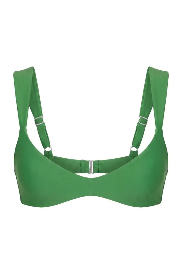 NICHOLAS Bridget Balconette Top - Leaf