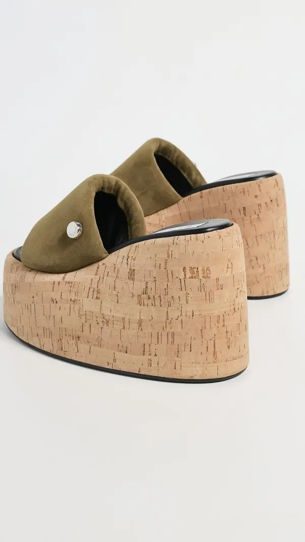 Attico Mochi Flatform Wedge Sandals