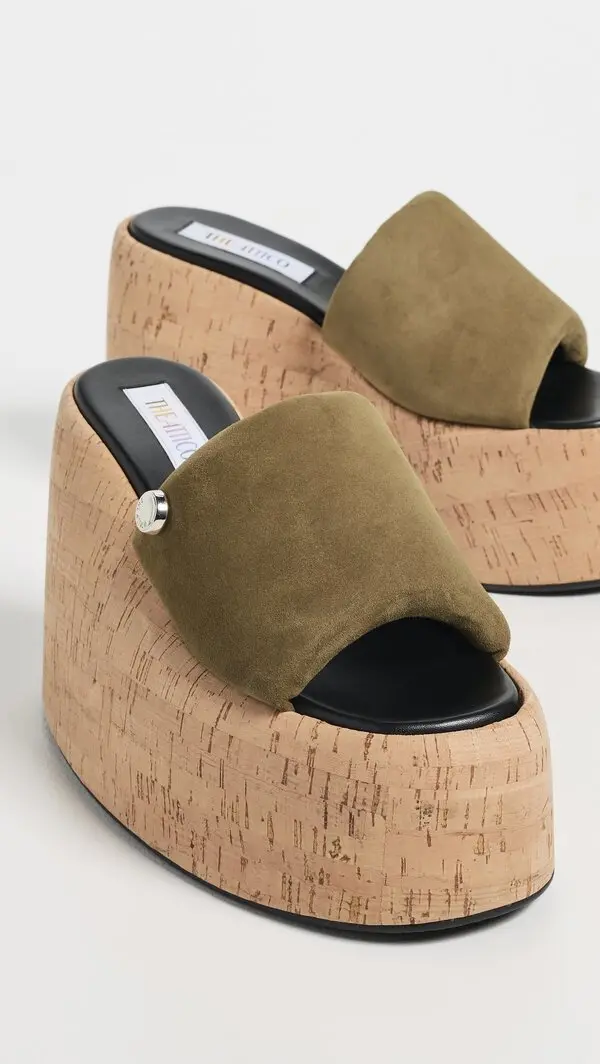 Attico Mochi Flatform Wedge Sandals