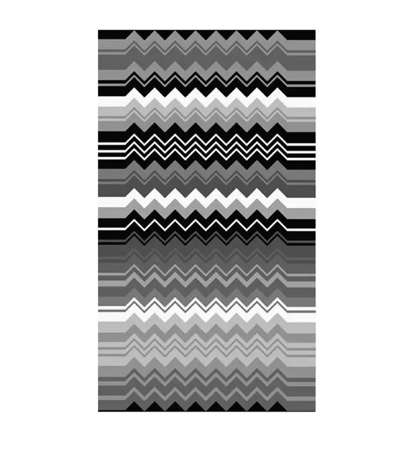 Missoni Cotton Giacomo Hand Towel - Grey