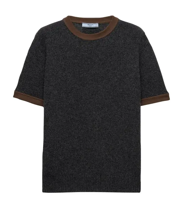 Prada Cashmere Crew Neck Sweater