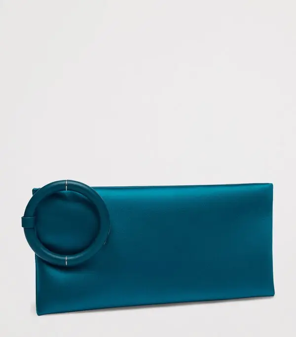 TOM FORD Satin Ring Clutch - Metallic