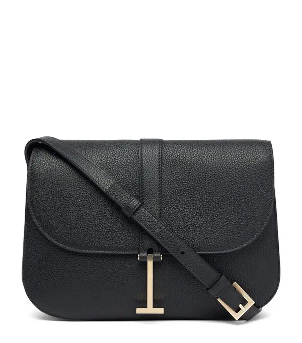 TOM FORD Leather Cross-body Bag With Gold-tone Hardware
