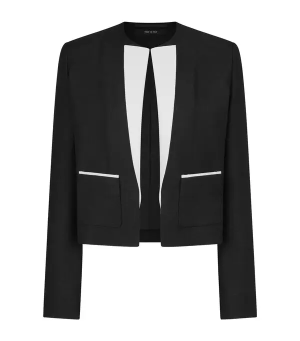 TOM FORD Virgin Wool-silk Spencer Jacket - Black