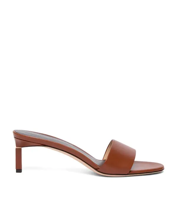TOM FORD Calfskin Mules 55 - Brown
