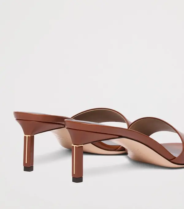 TOM FORD Calfskin Mules 55 - Brown