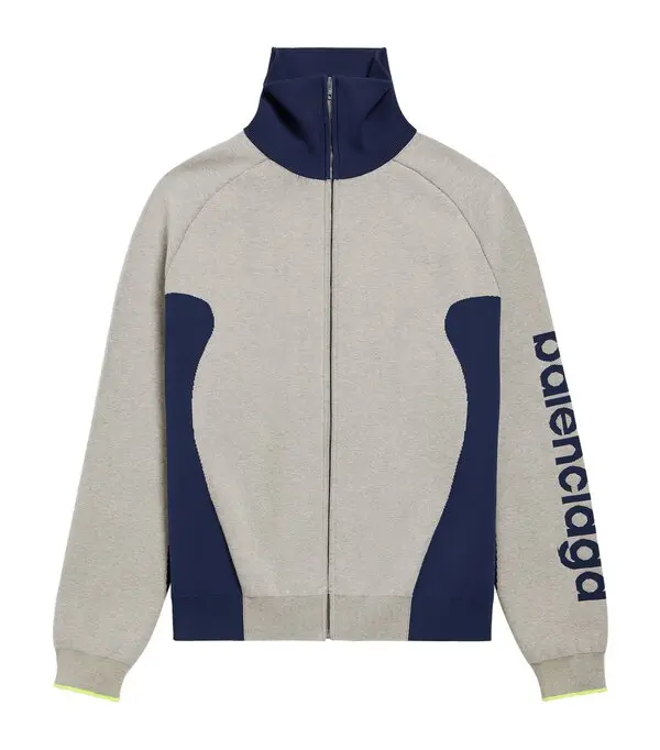 Balenciaga Track Jacket With Logo Detail