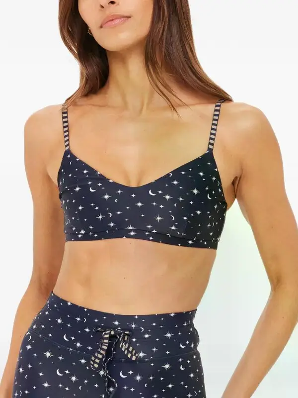The Upside Bellaire Celestial-print Sports Bra