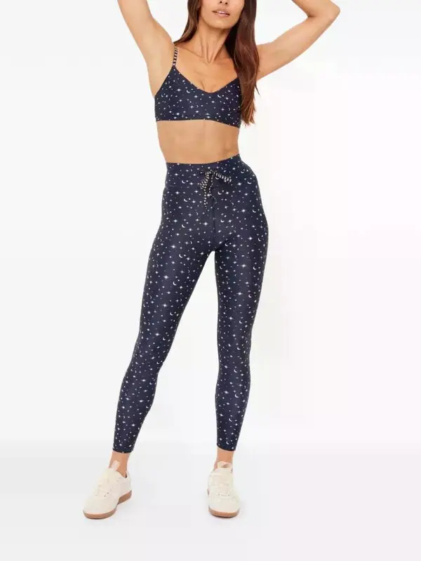 The Upside Bellaire Celestial-print Leggings - Blue