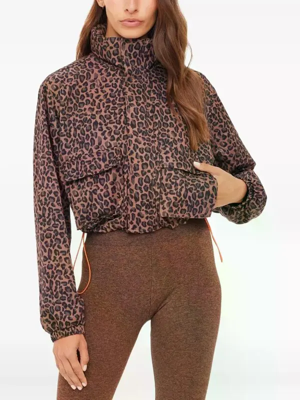 The Upside Ludlow Ace Leopard-print Jacket - Brown