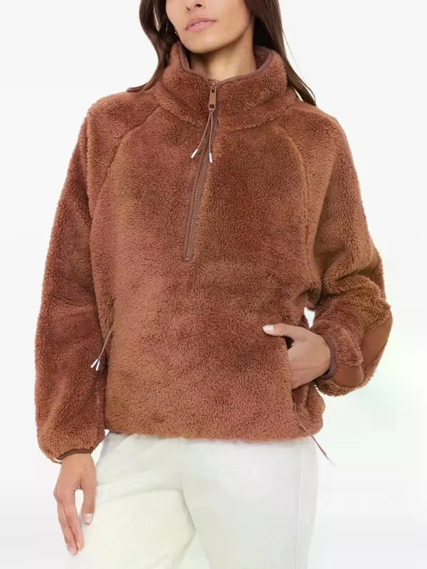 The Upside Harlow Fleece Half-zip Sweatshirt