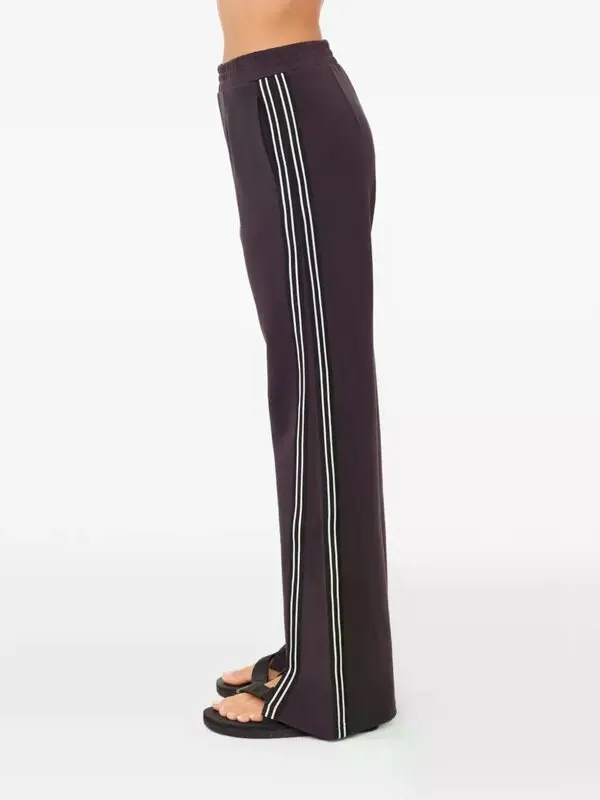 The Upside Petra Side-stripe Flared Track Pants