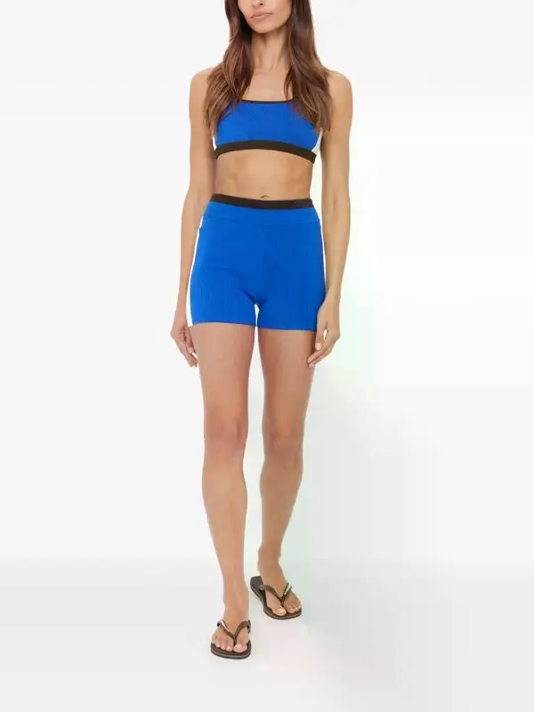 The Upside Ribbed-knit Shorts