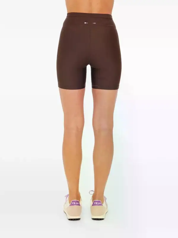 The Upside Oxford Side-stripe Shorts