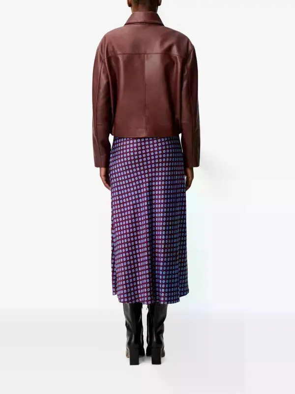 Claudie Pierlot Oversized Leather Jacket