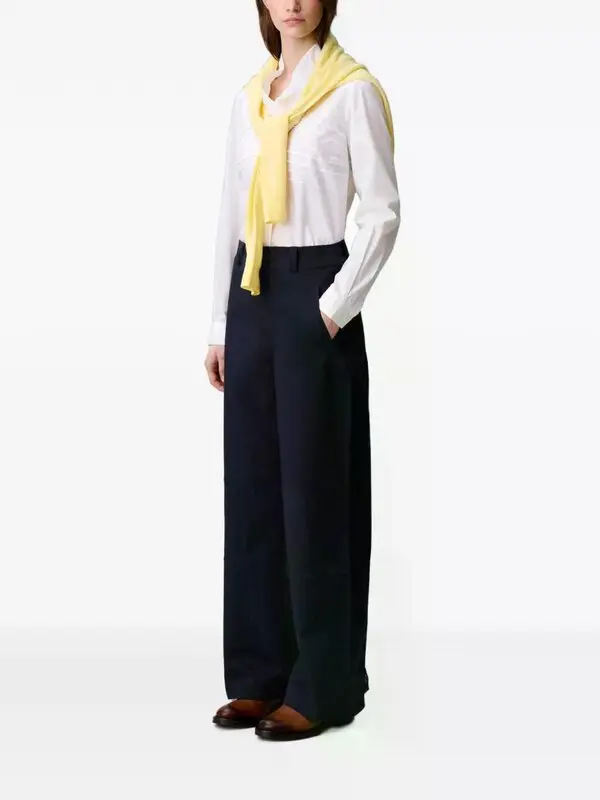 Claudie Pierlot Button-fastening Straight-leg Trousers
