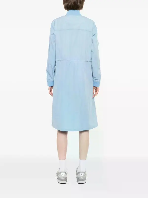 AGNES B. Ribstop Zip-up Dress