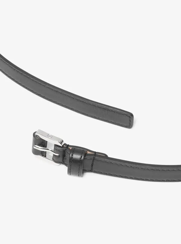 Michael Kors Carolyn Leather Waist Belt