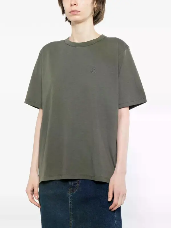 AGNES B. Logo Embroidered T-shirt