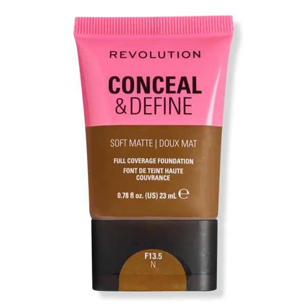 REVOLUTION BEAUTY Conceal & Define Soft Matte Full Coverage Foundation - F13.5n