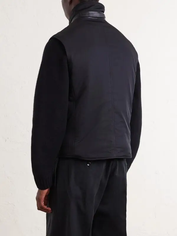 TOM FORD Peach Touch" Technical Shell-poplin Gilet