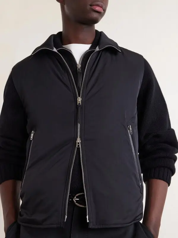 TOM FORD Peach Touch" Technical Shell-poplin Gilet