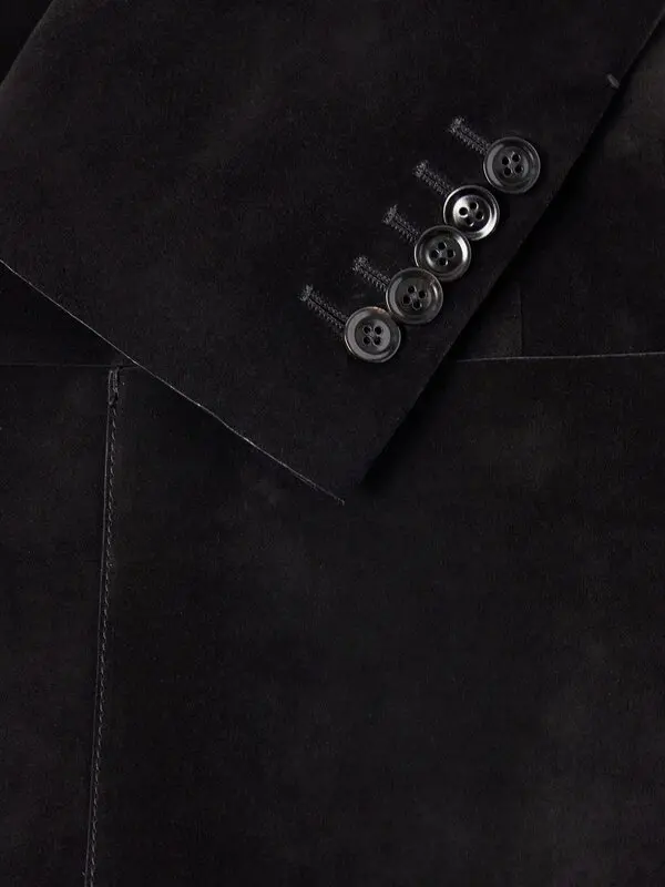 TOM FORD Panelled Suede Blazer