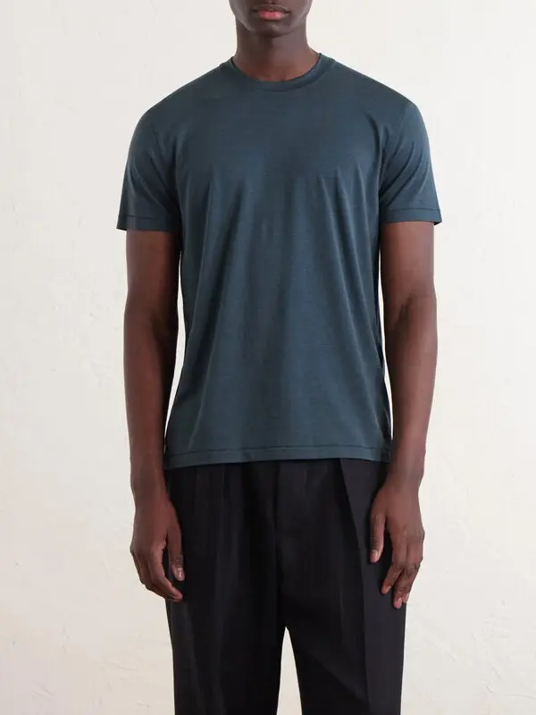TOM FORD Lyocell And Cotton-blend T-shirt