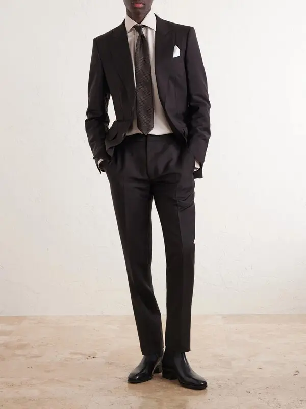 TOM FORD O'connor Mohair And Wool-blend Suit Jacket