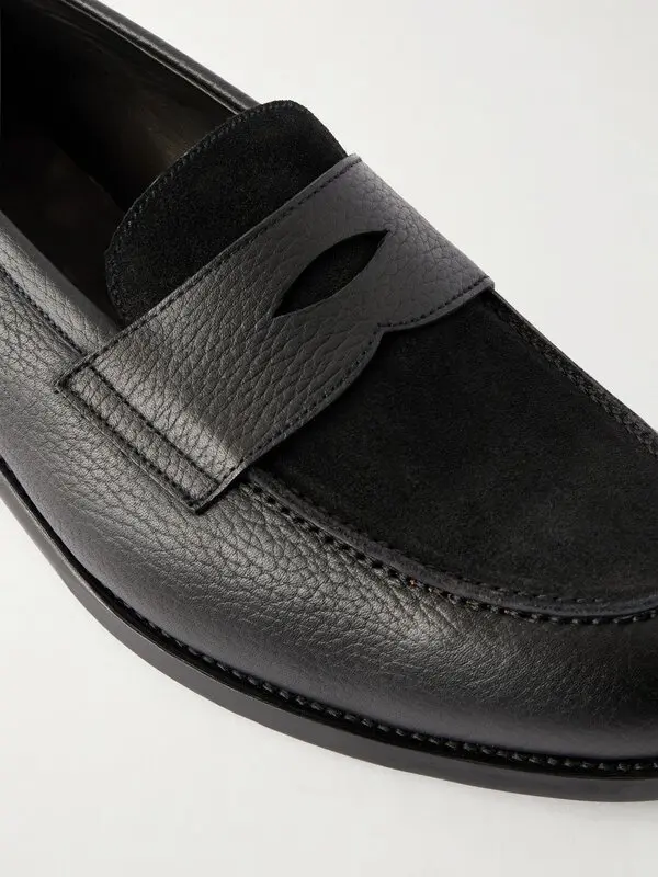 MORJAS The Penny Loafer Leather Flats