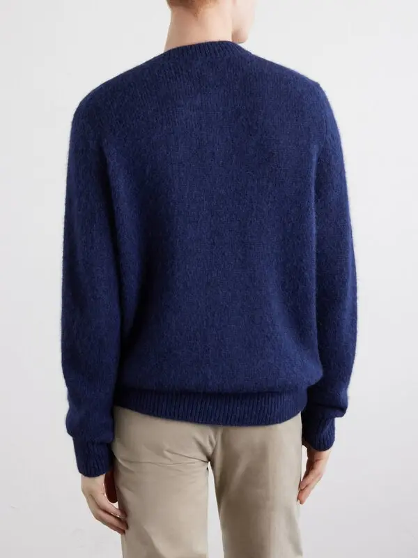 Massimo Alba Bruce Alpaca-blend Crewneck Sweater