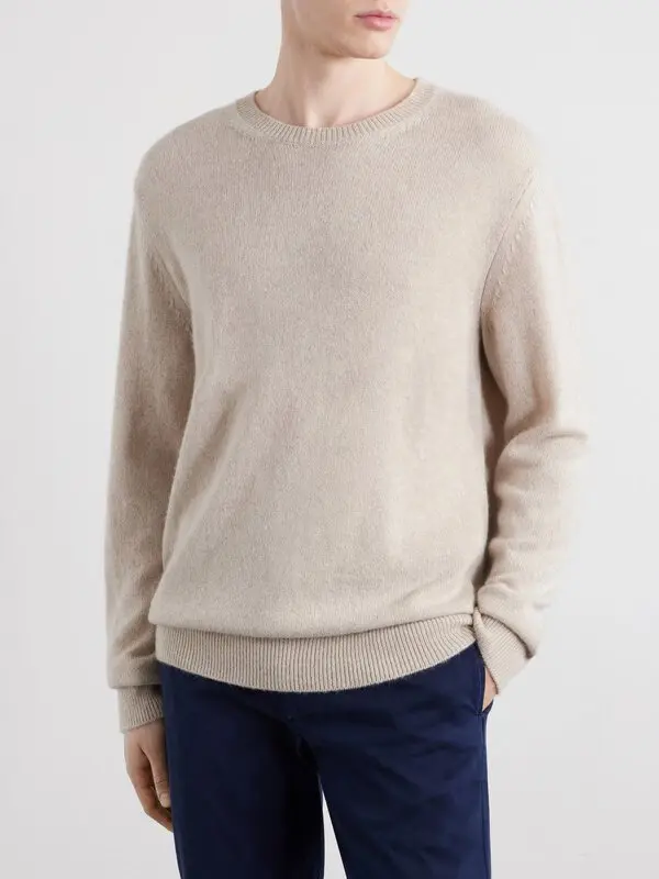 Massimo Alba Ares Cashmere And Alpaca-blend Sweater