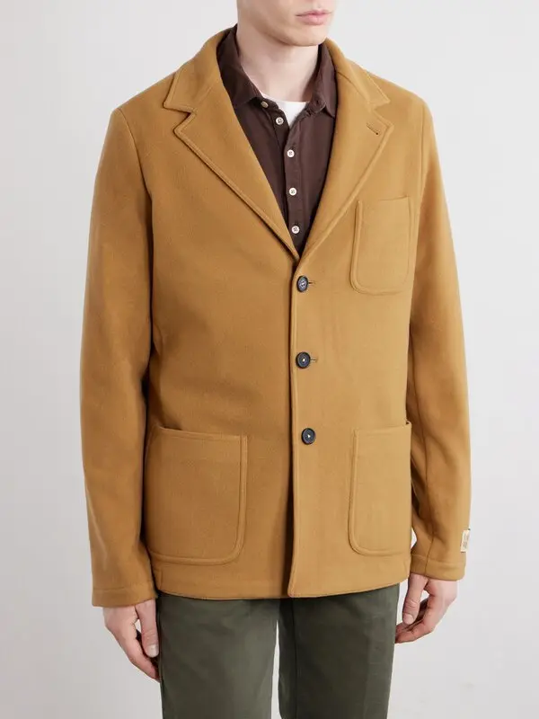 Massimo Alba Baglietto Virgin Wool Overshirt