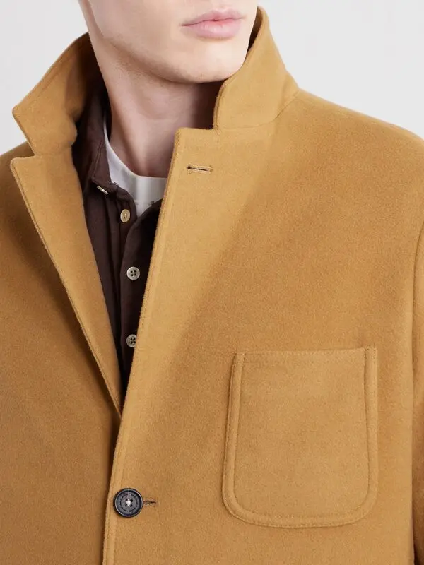 Massimo Alba Baglietto Virgin Wool Overshirt