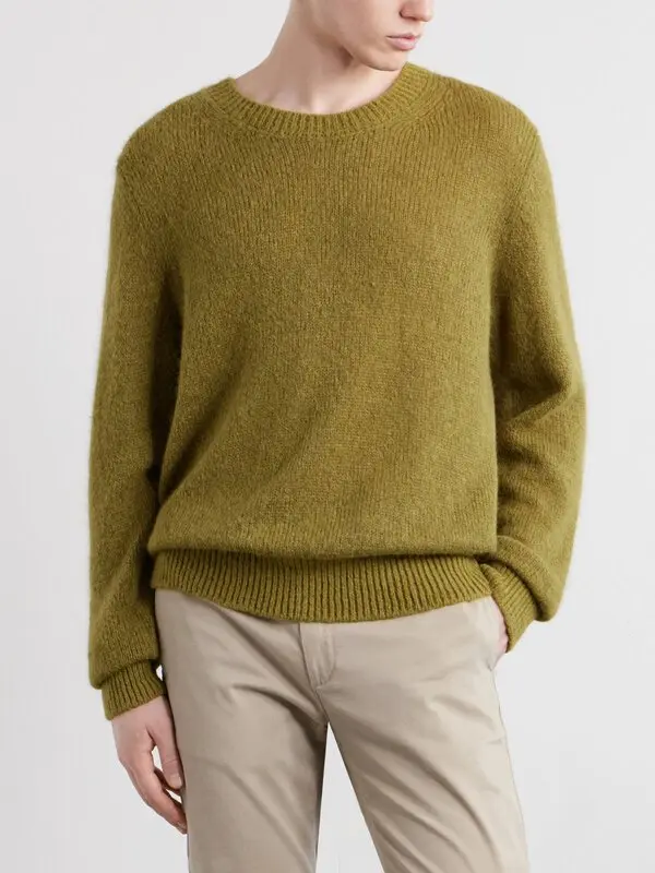 Massimo Alba Bruce' Alpaca-blend Crewneck Sweater