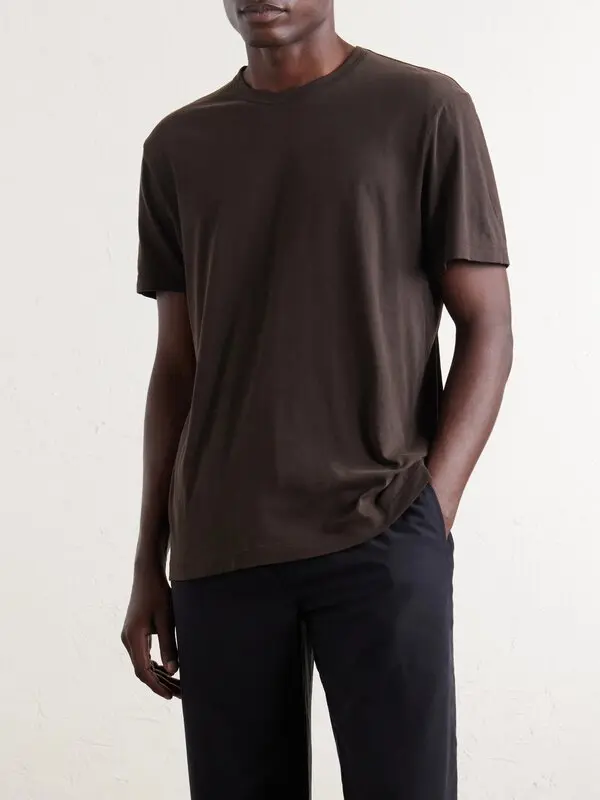 JAMES PERSE Combed Cotton-jersey T-shirt